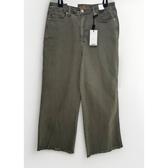 Judy Blue | Jeans | Judy Blue Jeans High Waist Wide Leg Crop Tummy ...
